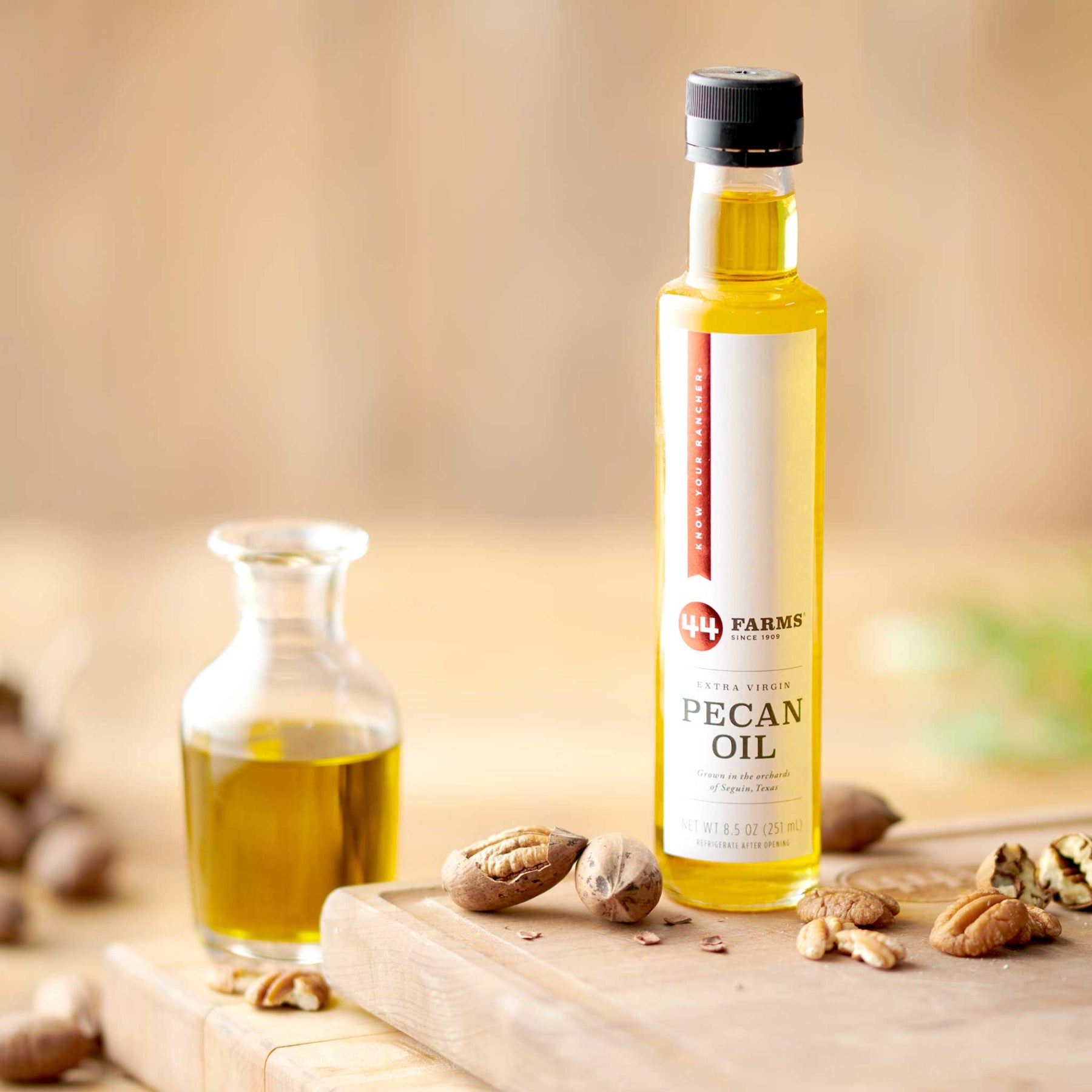 Cold-Pressed Extra Virgin Pecan Oil | 44 Farms - Quality Beef Since ...