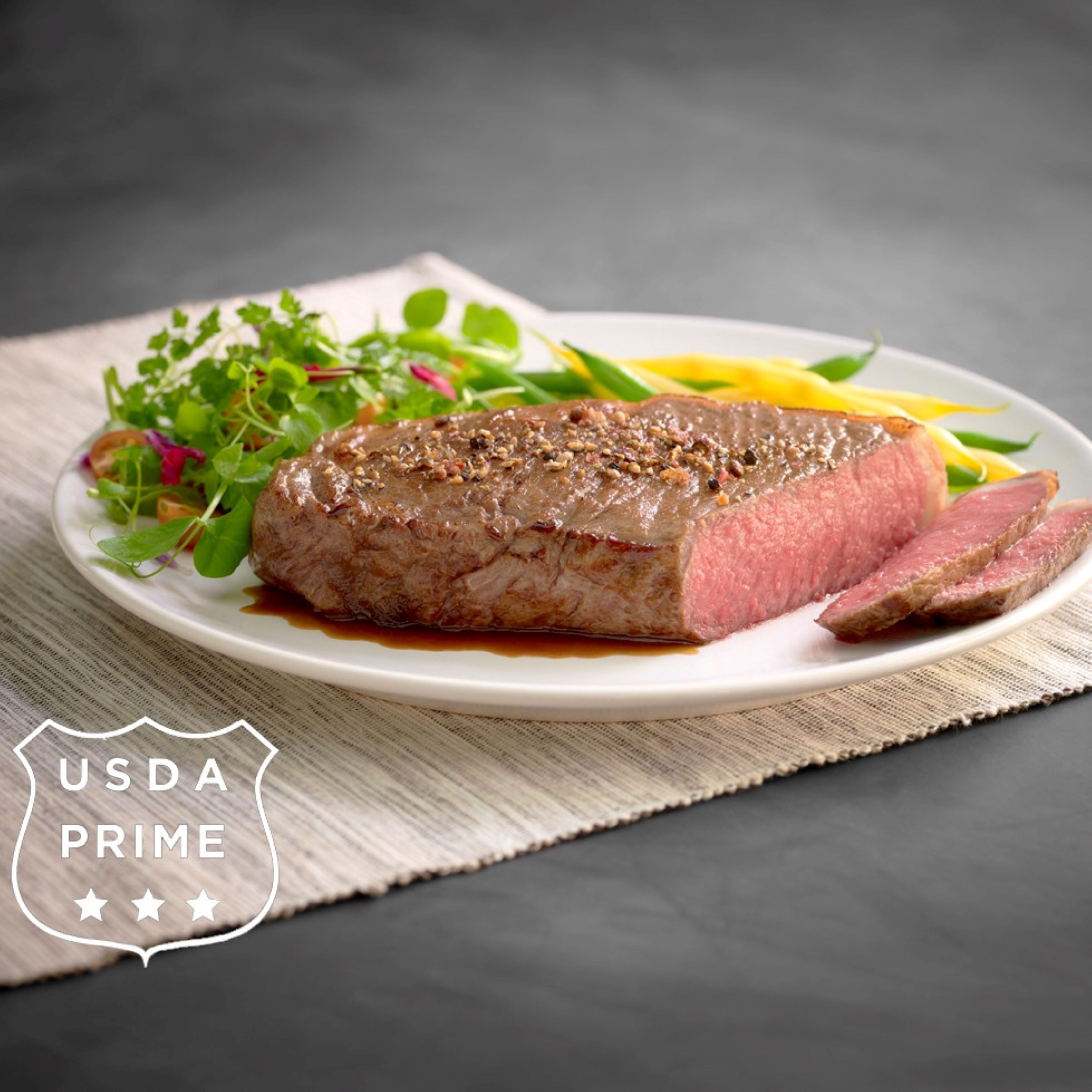 Buy USDA Prime New York Strip Steak Online | 44 Farms